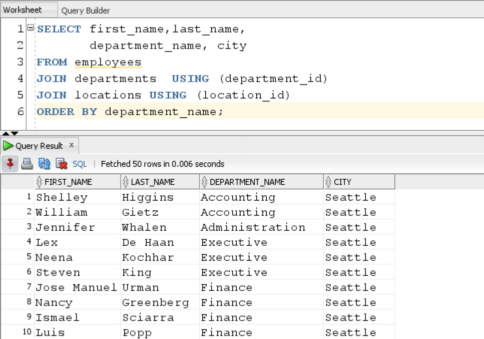 How To Join Multiple Tables In Oracle Example Brokeasshome