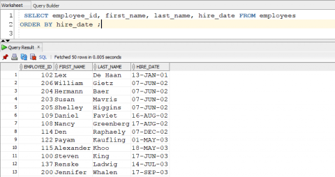 Oracle ORDER BY Clause - Qurosity | Learning Never Stops