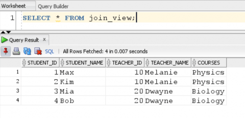 Oracle Updatable View - The Essential Guide with Examples